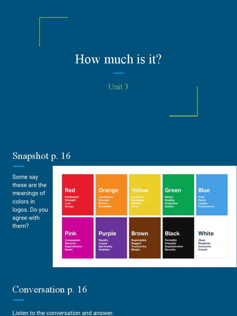 Interchange 1 U3 - How Much Is It | PDF | Language Arts & Discipline ...