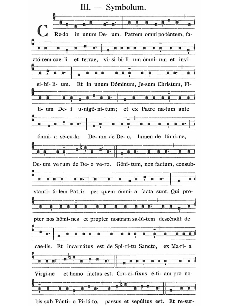 Symbolum Ambrosiano | PDF
