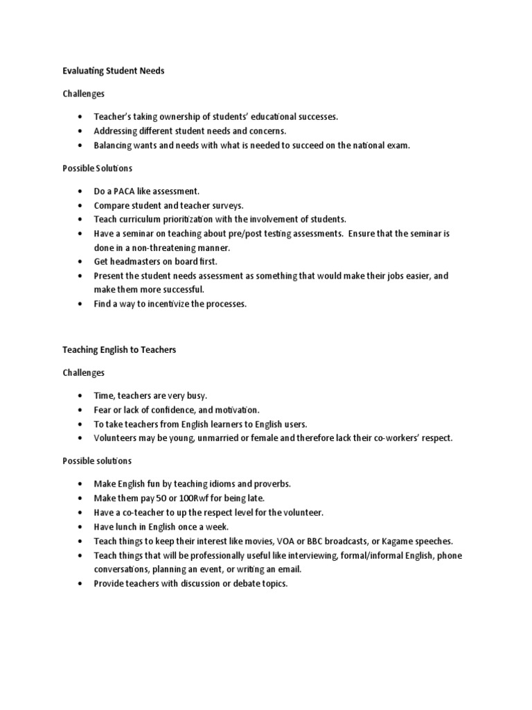 Strategies for Enhancing Student Success | PDF | Teachers | Test ...