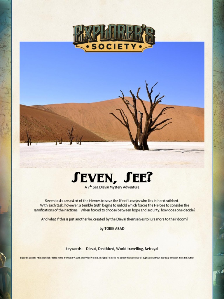 Seven, See | PDF | Hero