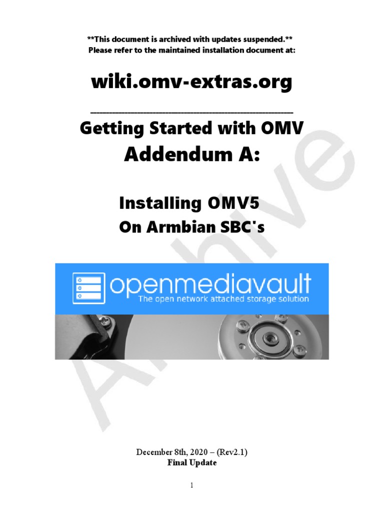 Installing OMV on Armbian SBCs | PDF | Installation (Computer Programs) | Wi Fi
