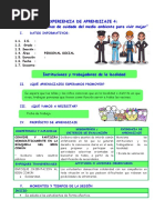 D1 A2 SESION Costumbres y Tradiciones de Mi Familia | PDF | Evaluación ...