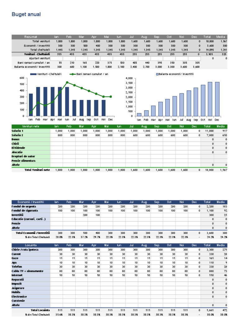 Bugetul Personal | PDF | Saving | Budget