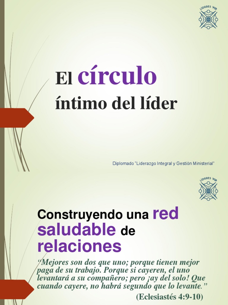 2 Círculo Íntimo Del Líder | PDF | Dios