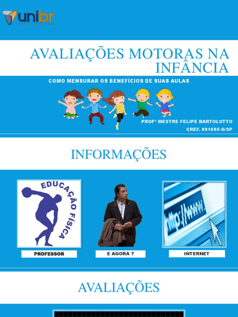 Avaliações Motoras Na Infancia | PDF
