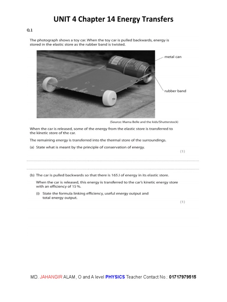 Energy Transfer Concepts in Physics | PDF | Physics | Nature