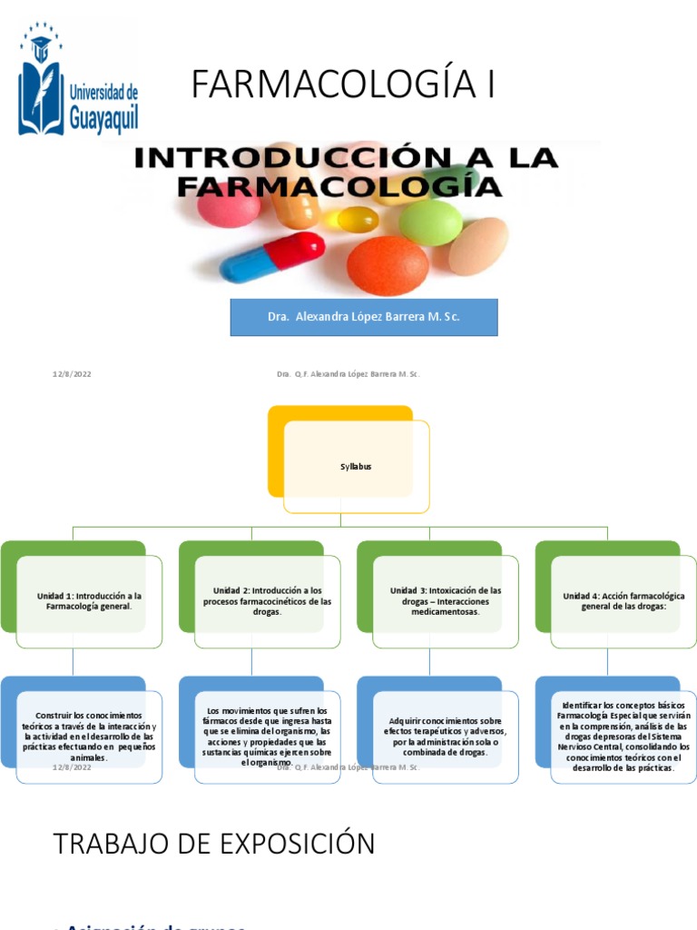 1 Introducción FARMACOLOGÍA | PDF | Medicamentos con receta | Ensayo clínico