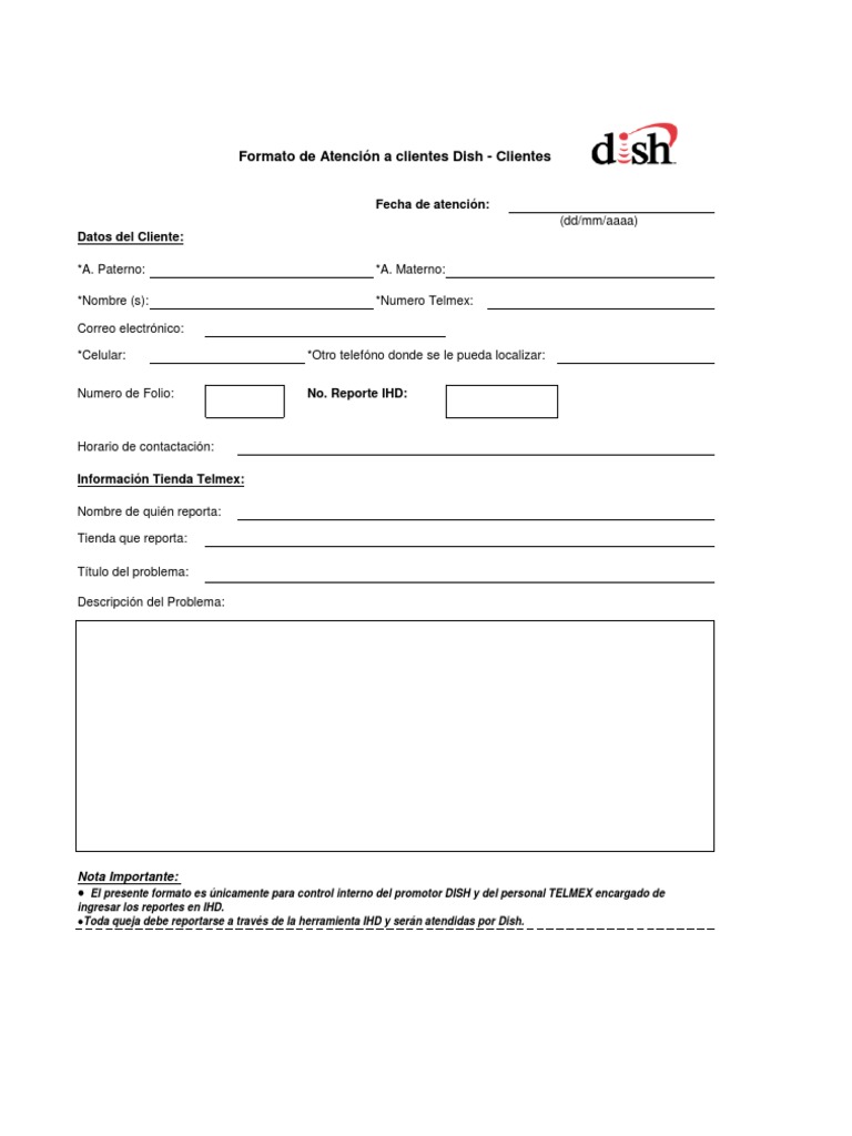 Formato de Queja | PDF Formato de Queja | PDF