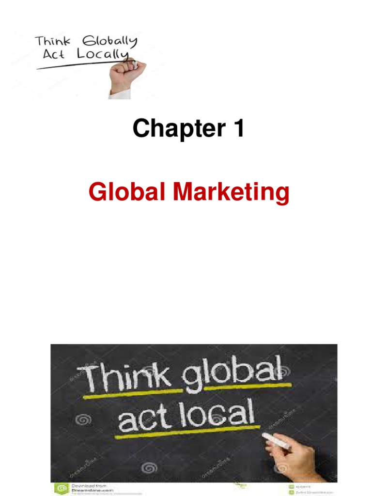 Chapter 1 International Marketing | PDF | Marketing | Market (Economics)