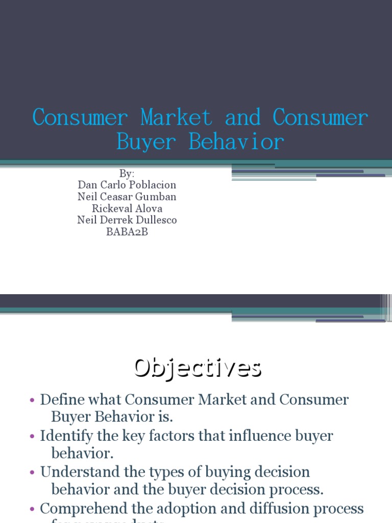 Marketing Chapter 4 | PDF | Consumer Behaviour | Behavior