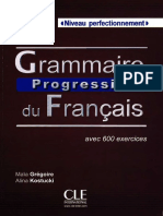 Grammaire Progressive Du Français-Niveau Intermédiaire-Corrigé | PDF