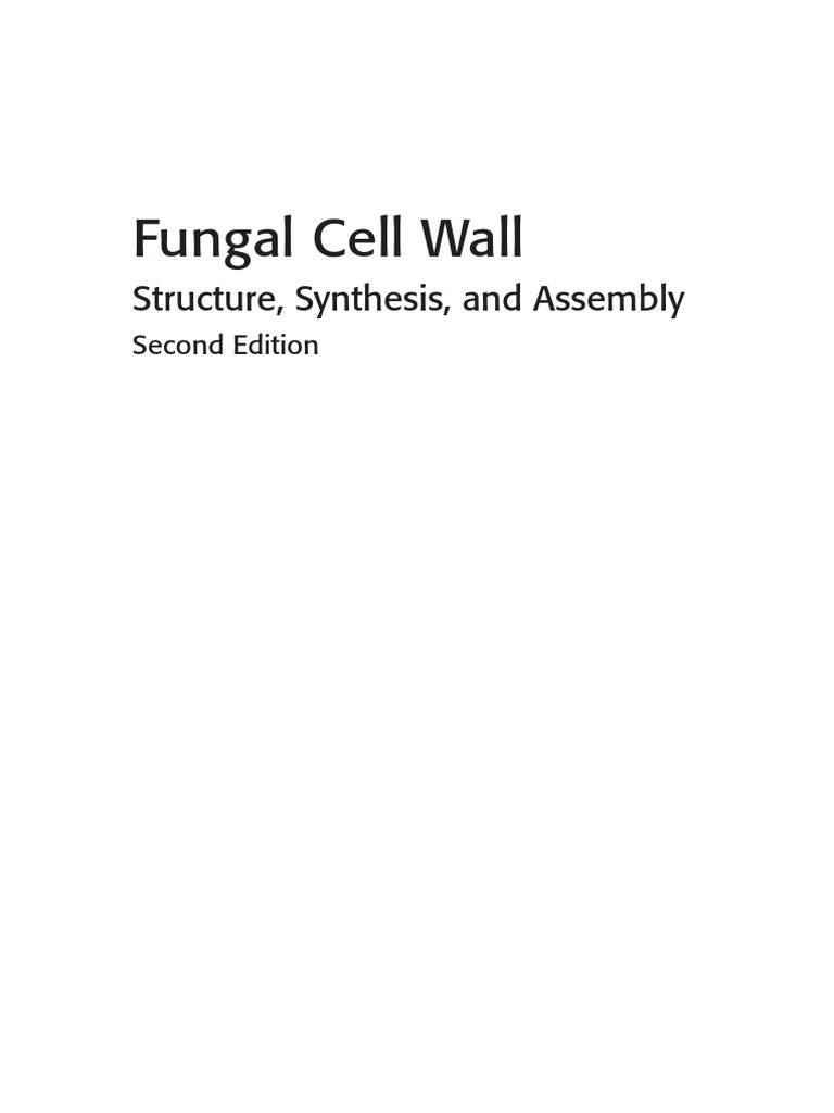 (Mycology Series, v. 29) José Ruiz-Herrera - Fungal Cell Wall ...