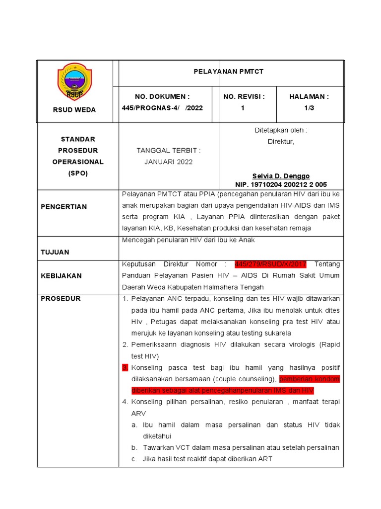 Lafki Pelayanan Pitc Dan PMTC | PDF | Pengembangan Diri | Kesehatan Holistik