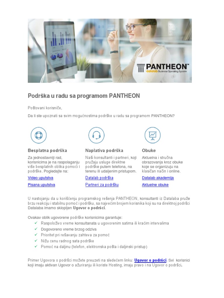 Podrska Sa I Bez Ugovora o Podrsci | PDF