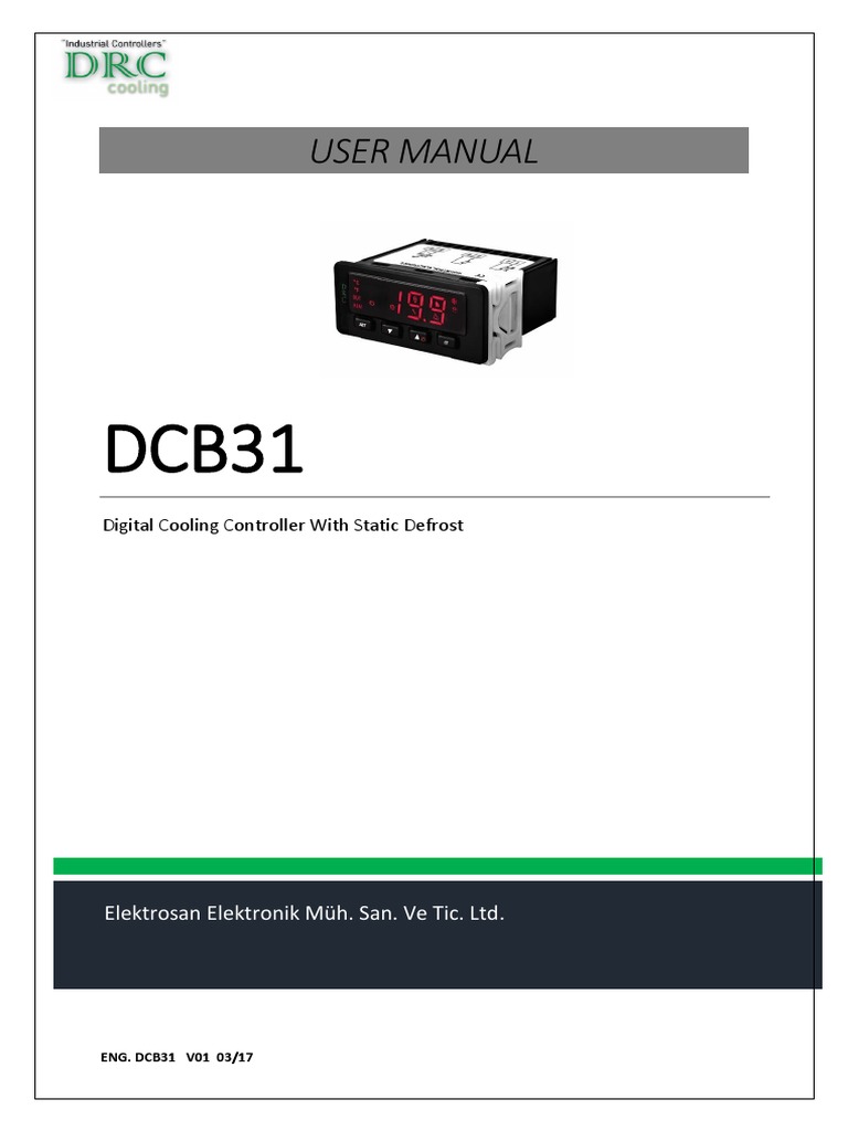 Dcb31 Eng Pdf Relay Power Supply
