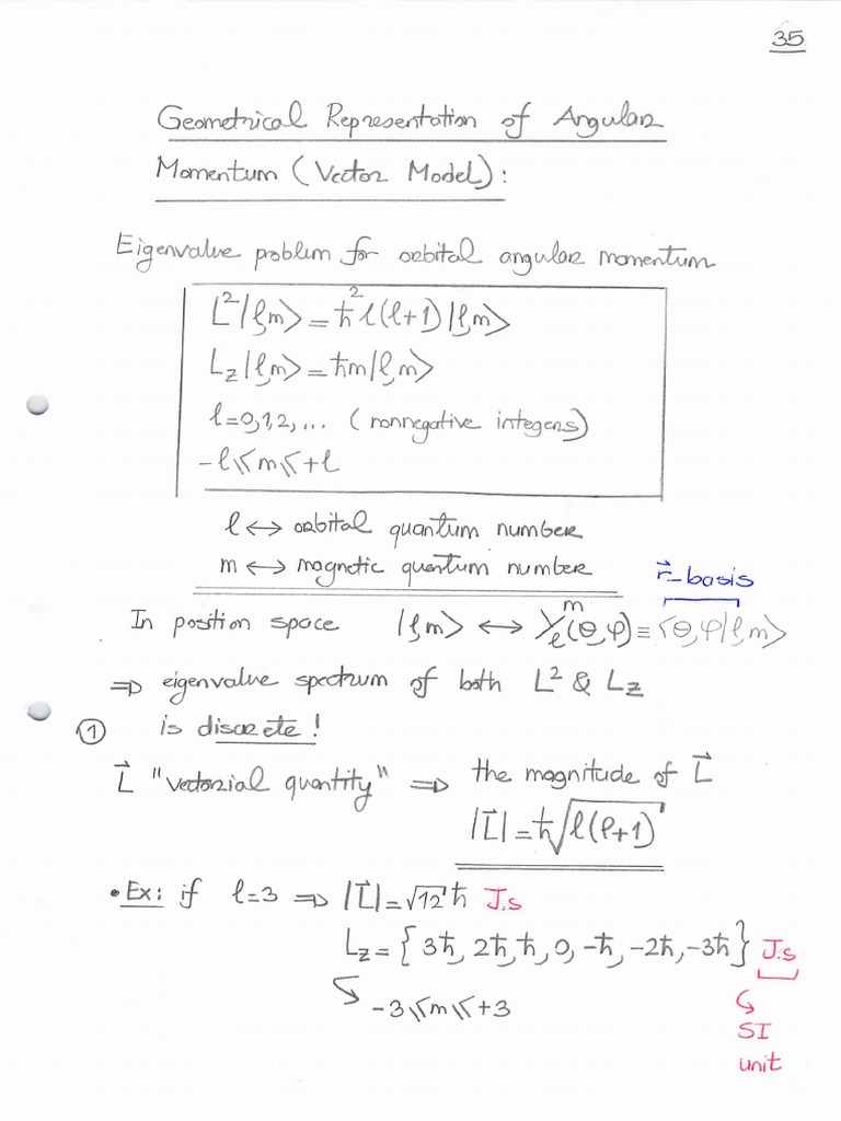 Chapter 5 Angular Momentum Part 2 | PDF