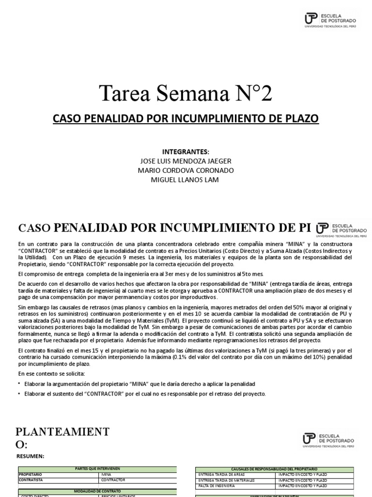 Tarea Sem 2 - Grupo #01 | PDF