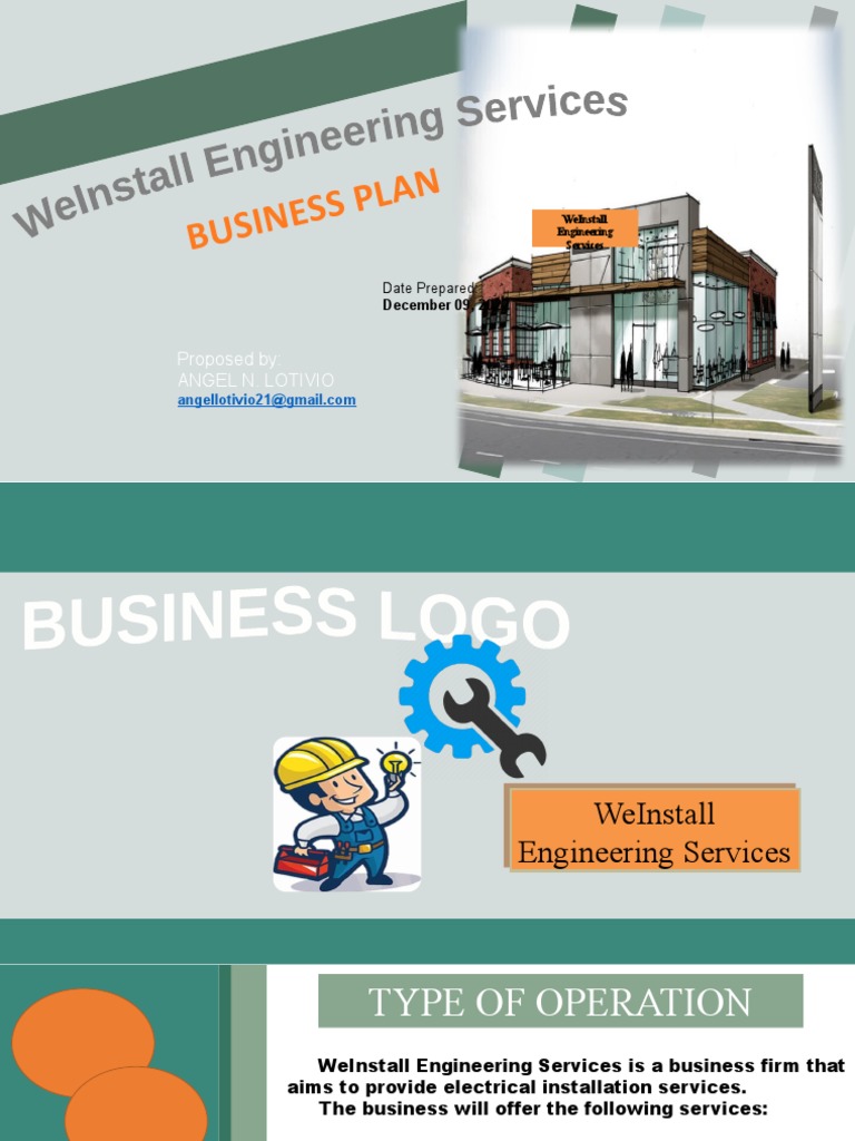 Business Plan | PDF | Engineering | Electrician