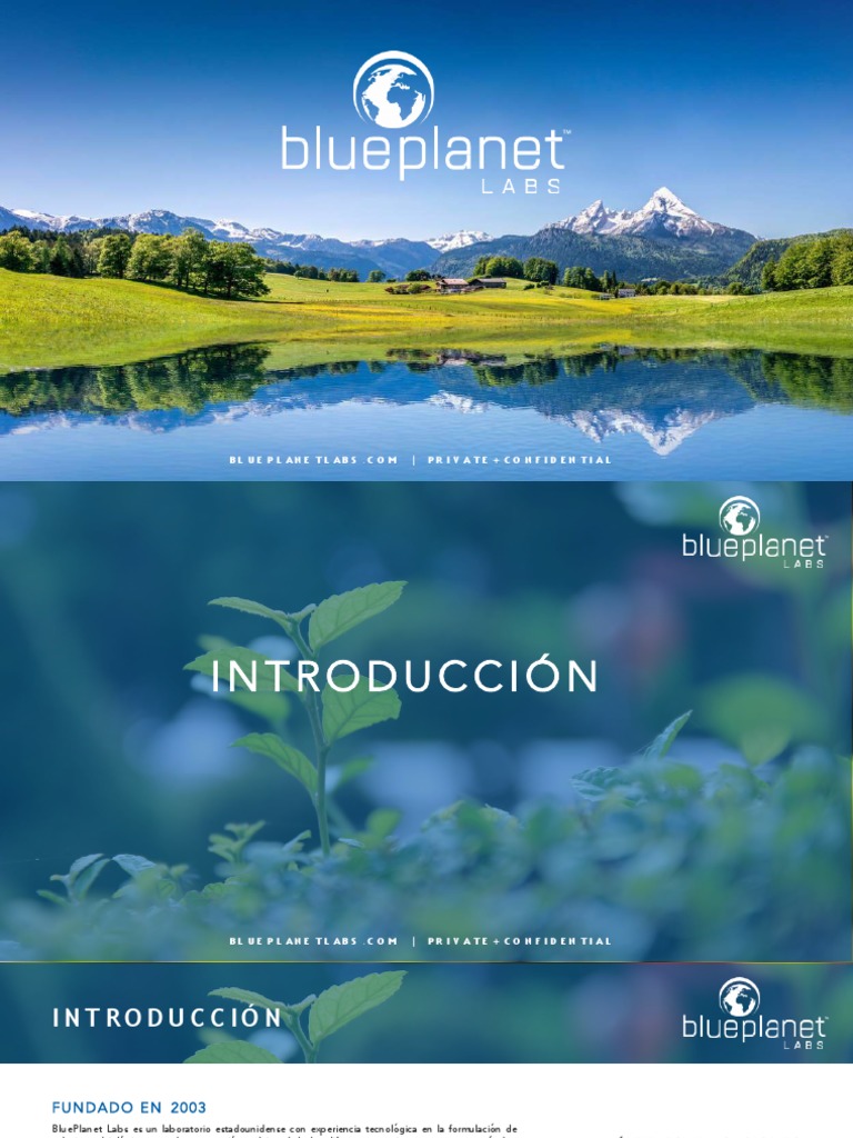 Presentación General Blueplanet 2021 - Compressed | PDF | Hormona Vegetal | Las bacterias