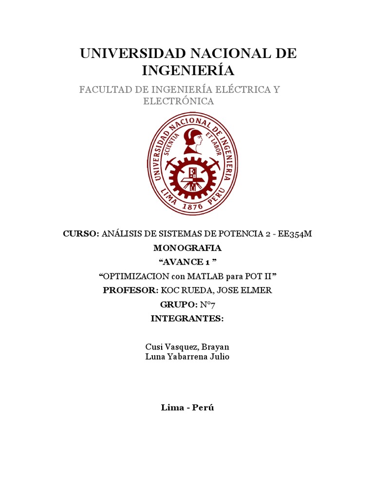 Optimizacion En Matlab Pdf Archivo De Computadora Optimización 