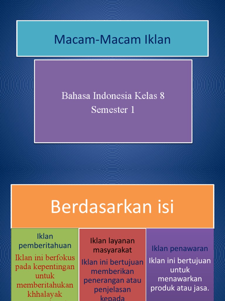 Macam Macam Iklan | PDF Macam Macam Iklan | PDF