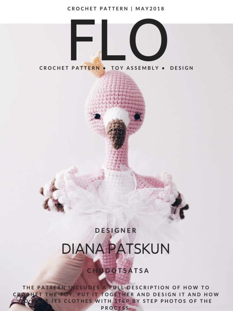 Flo Flamingo | PDF | Crochet | Sewing
