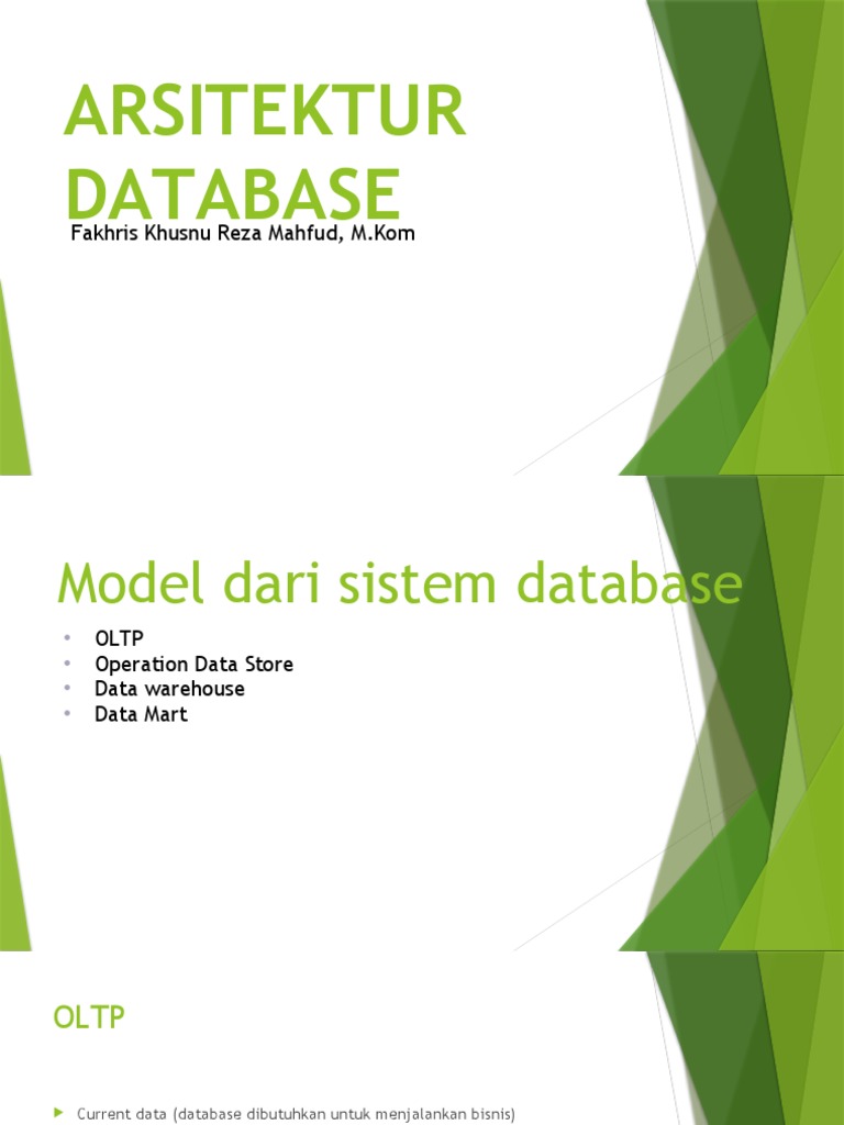 Level Arsitektur Basis Data: Physical | PDF | Komputer