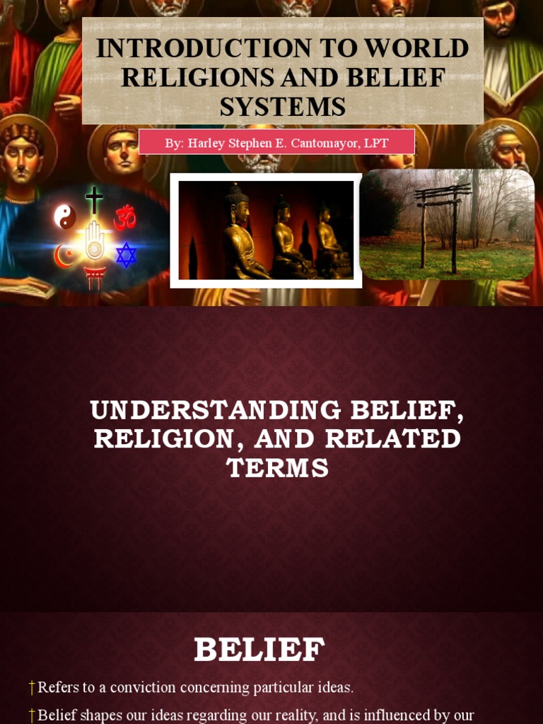1introduction To World Religions and Belief Systems | PDF | Deities ...