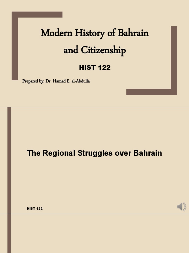 Bahrain's Historical Power Struggles | PDF | Bahrain | Oman