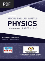 Senarai Rumus KSSM Fizik SPM | PDF | Gravity | Force