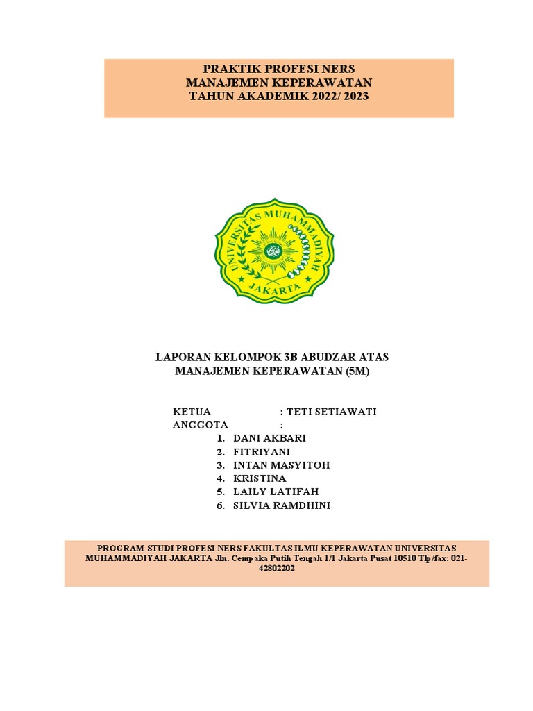 Laporan Hasil Identifikasi Ruang Abu Dzar Atas | PDF