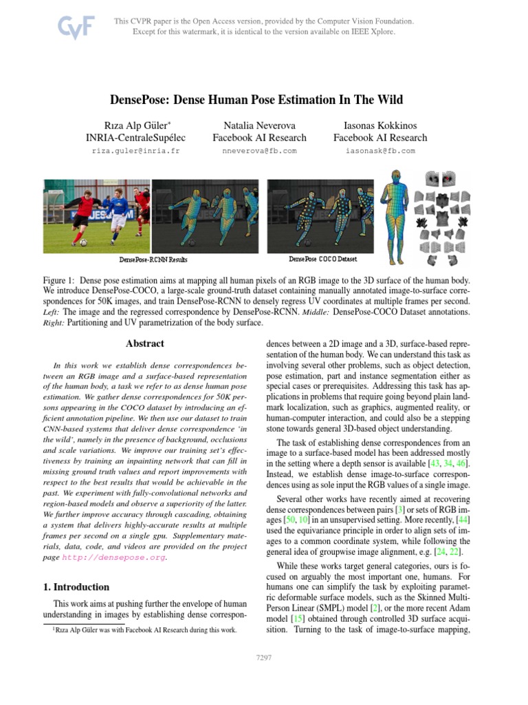 Deeppose Estimation in Wild | PDF | Image Segmentation | 3 D Computer Graphics