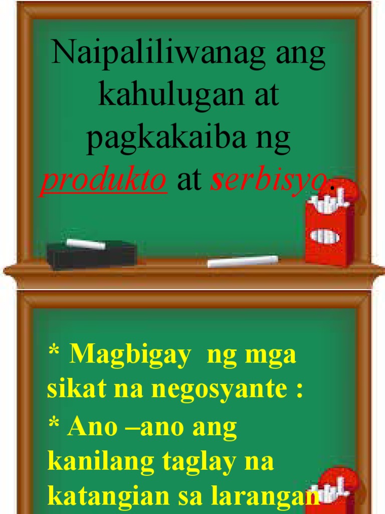 Ict Lesson 2 Product And Services Pdf