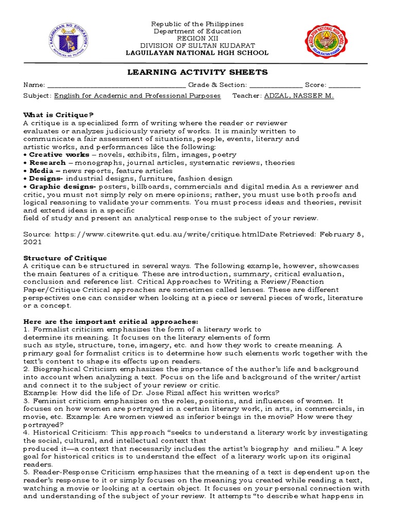 Las 5-Eapp Q3 | PDF | Cognitive Science | Communication