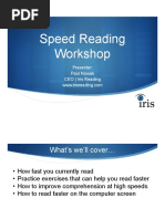 Free Reading Speed Test - SwiftRead | PDF | Reading Comprehension ...