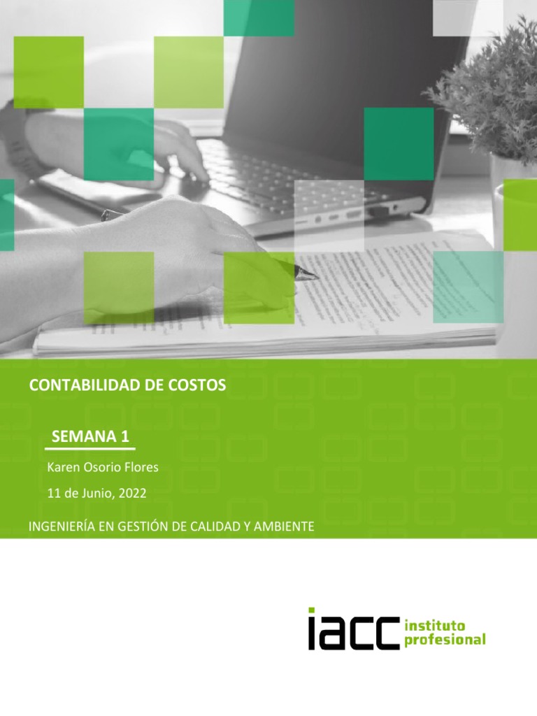 Contabilidad de Costos Tarea 1 | PDF | Contabilidad | Business