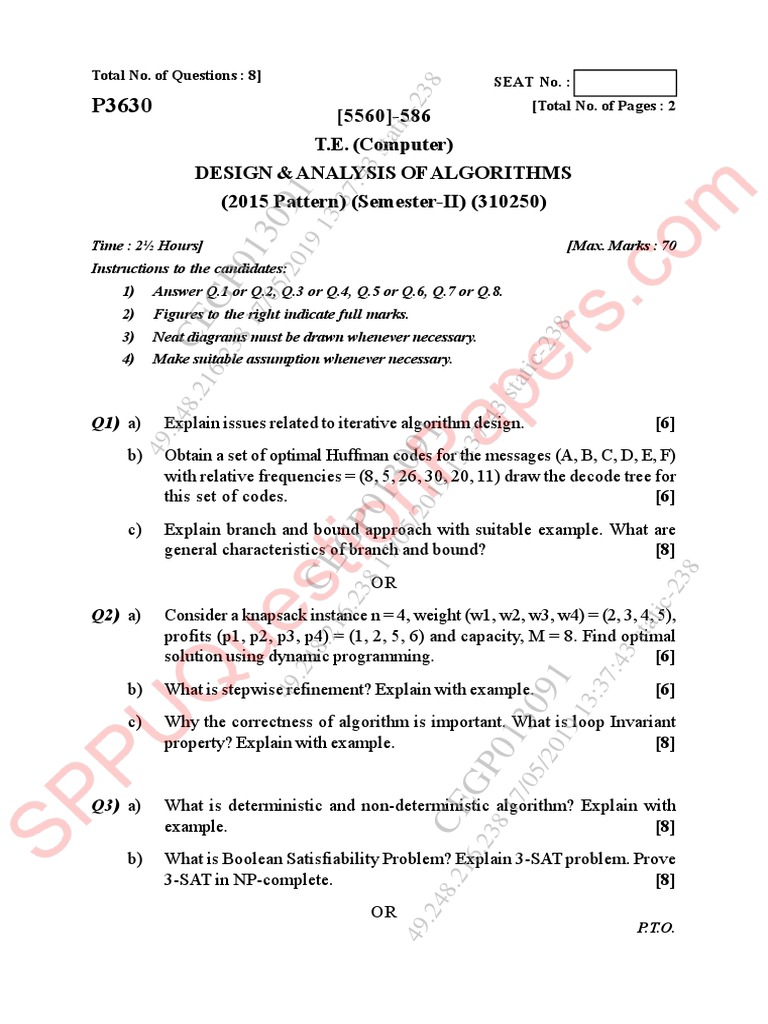 Be - Computer Engineering - Semester 6 - 2019 - May - Design and ...