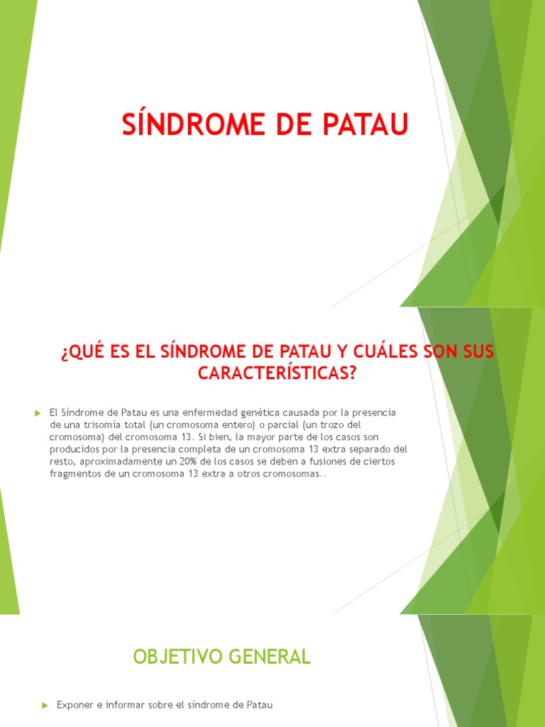 Síndrome de Patau | PDF