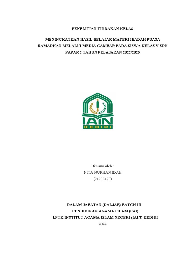Sampul PTK NH | PDF