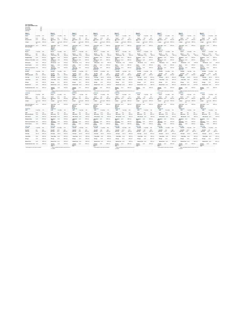 David Laid Dup Program - Compress | PDF | Physical Exercise ...