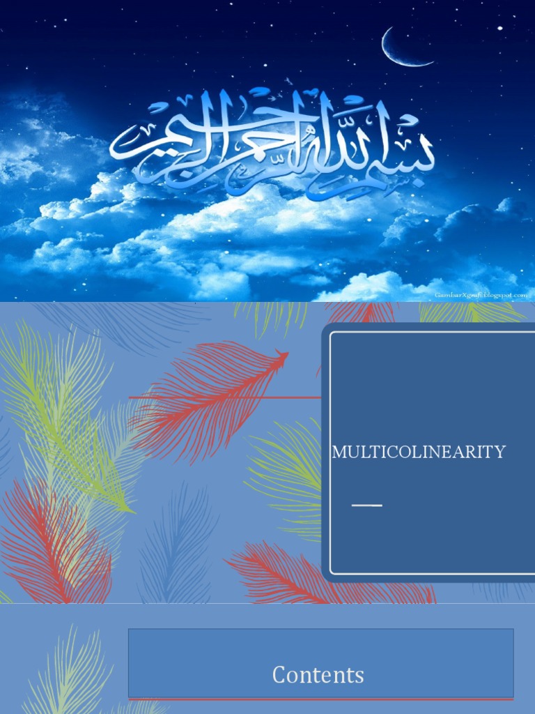 Analyzing And Addressing Multicollinearity In Regression Models Pdf Multicollinearity 