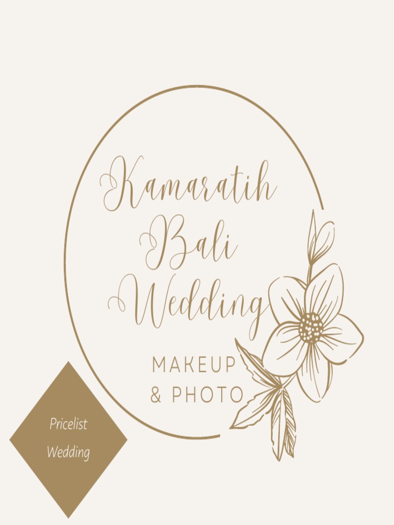 Pricelist Wedding | PDF