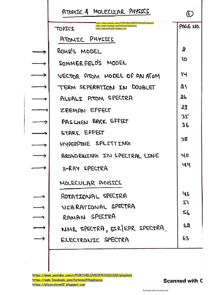 Atomic and Nuclear Physics (En) | PDF