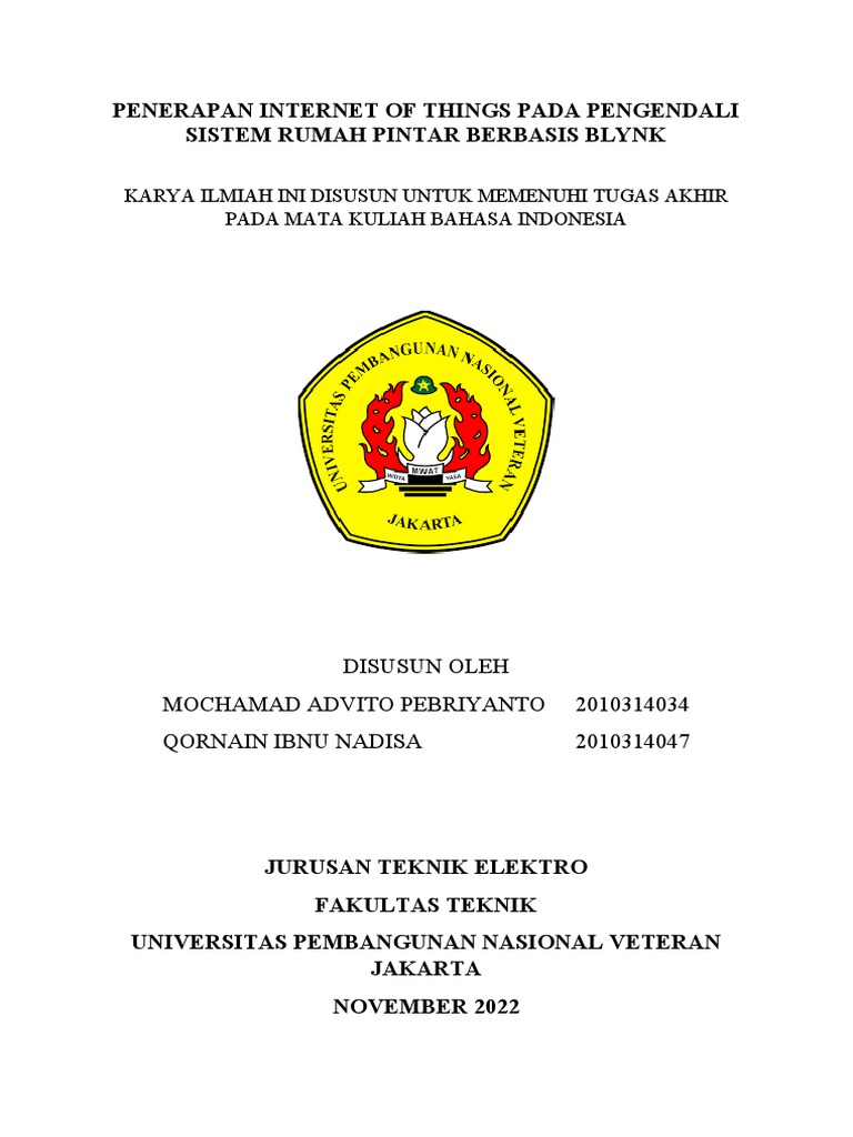 KTI Smart Home | PDF | Komputer