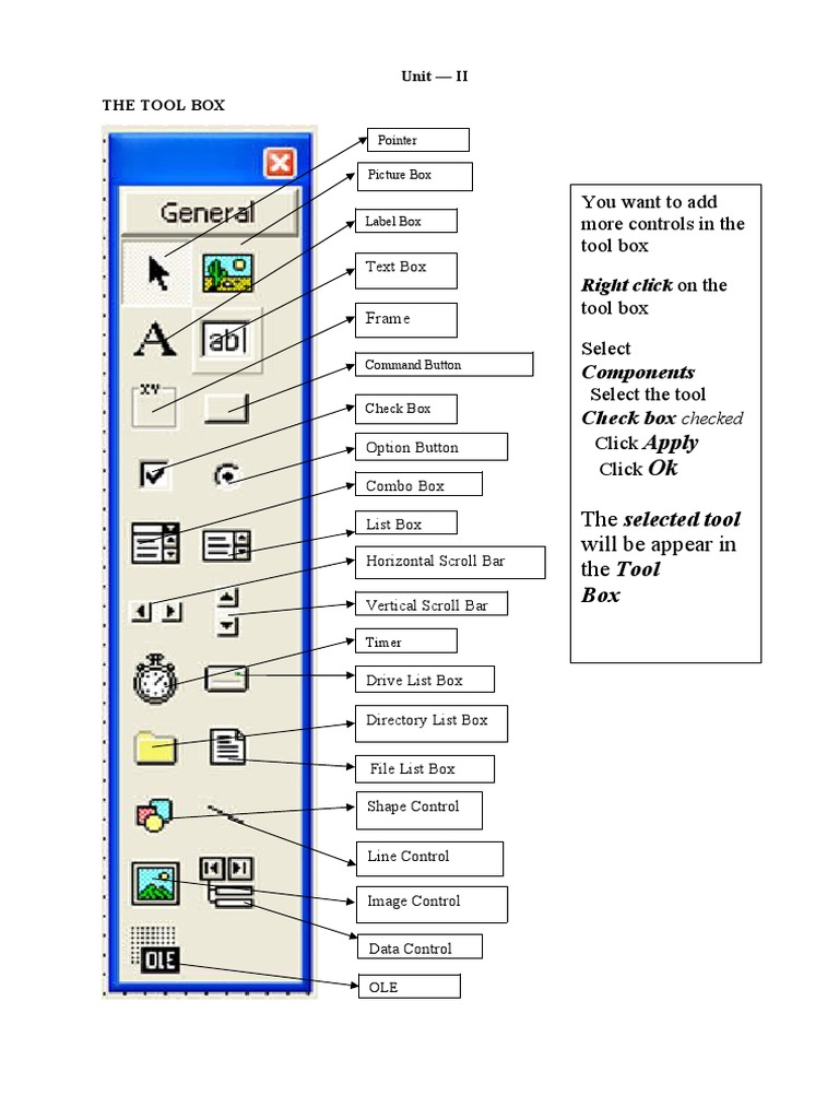 VB - 2 Unit | PDF | Button (Computing) | Window (Computing)