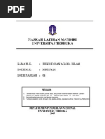 Kumpulan Soal UAS UT dan Kunci Jawaban | PDF