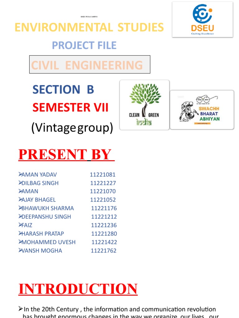 Dseu Pusa Campus Aman | PDF | Electronic Waste | Plastic