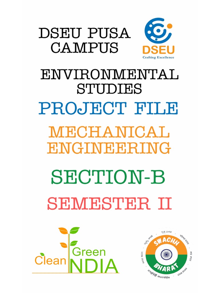 Evs Project 1 | PDF