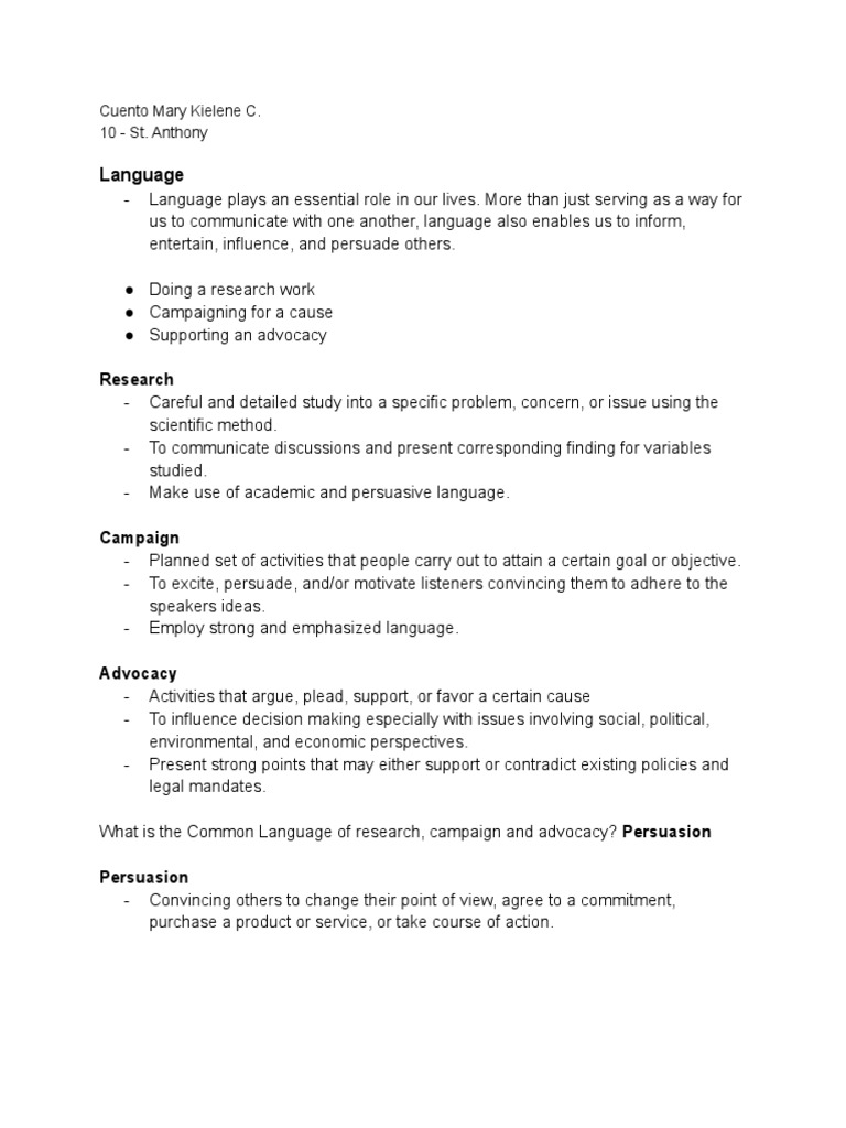 Reviewer In English 2nd Pdf Adverb Persuasion