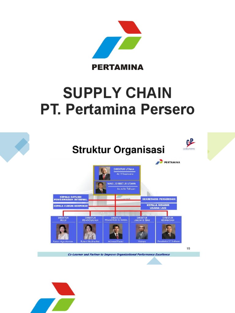 Supply Chain Pertamina | PDF